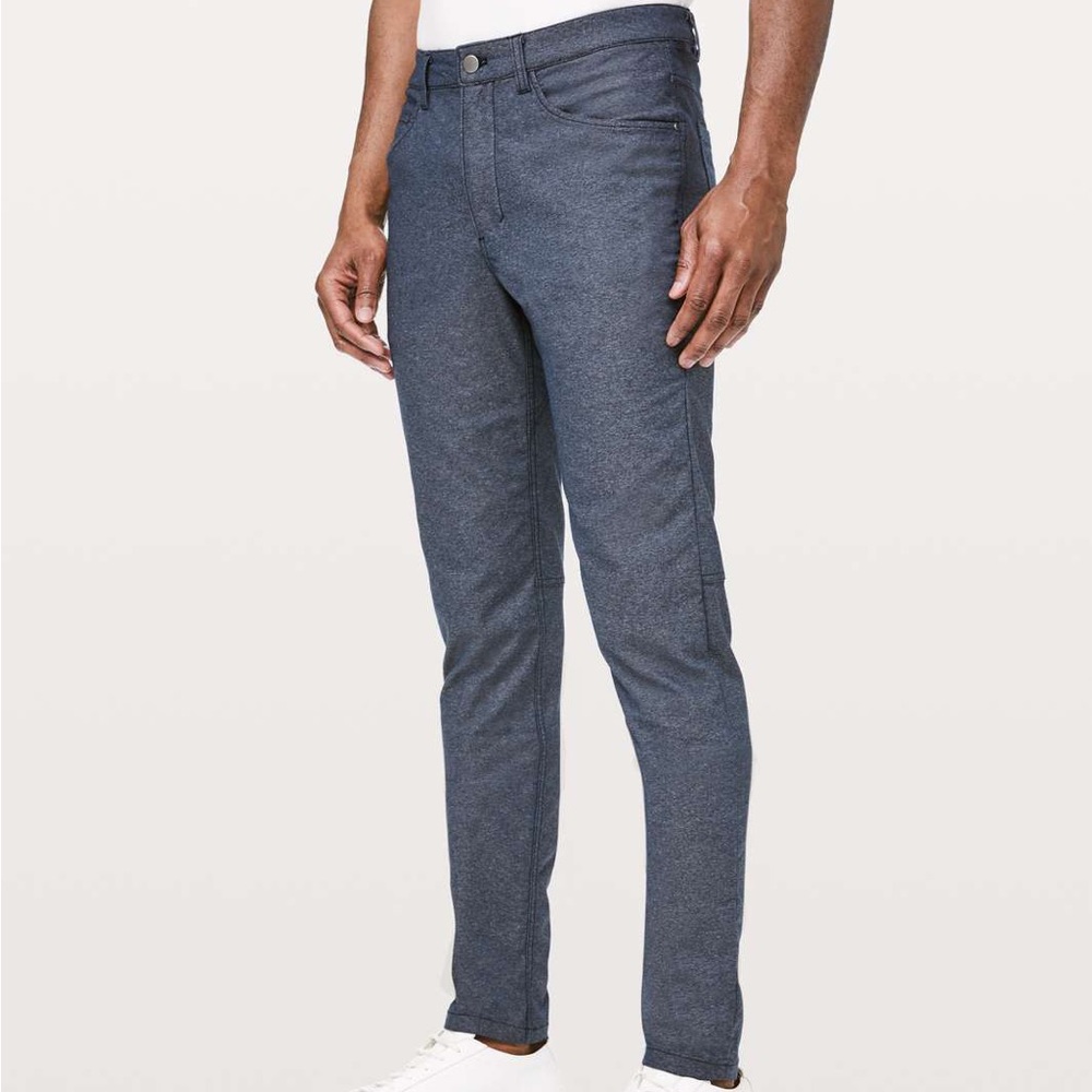 Lululemon Abc Pant Slim Tech Canvas - Gem